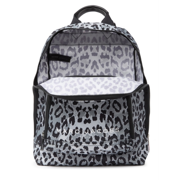 Marc Jacobs | Bags | Sale Marc Jacobs All Star Leopard Printed Backpack ...